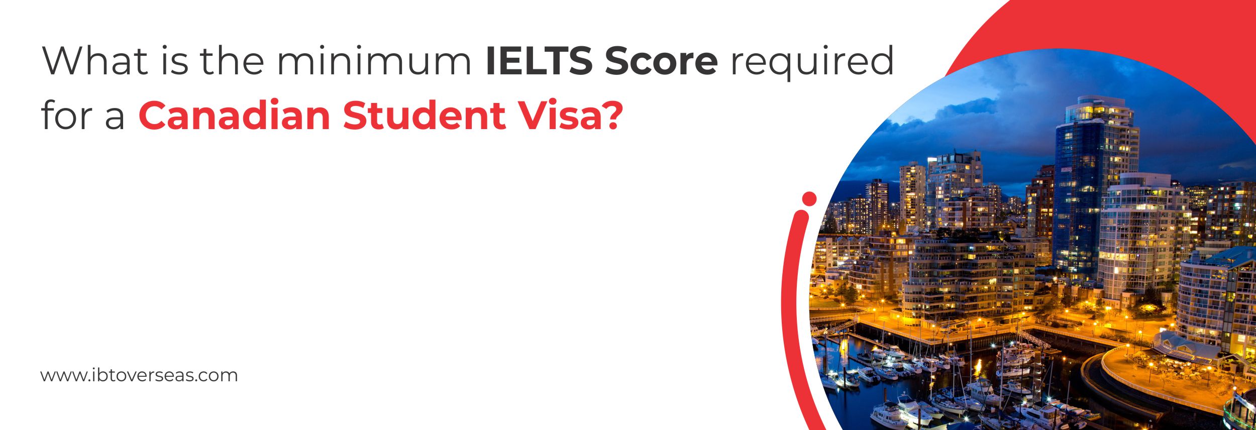 What Is The Minimum IELTS Score Required For A Canadian Student Visa 